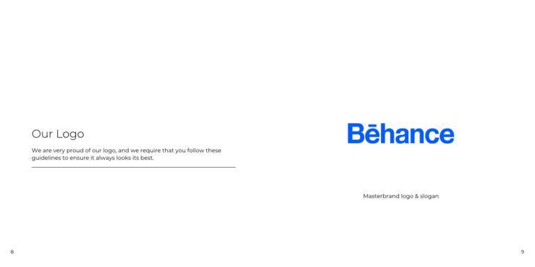 Behance Brand Book - Gingersauce