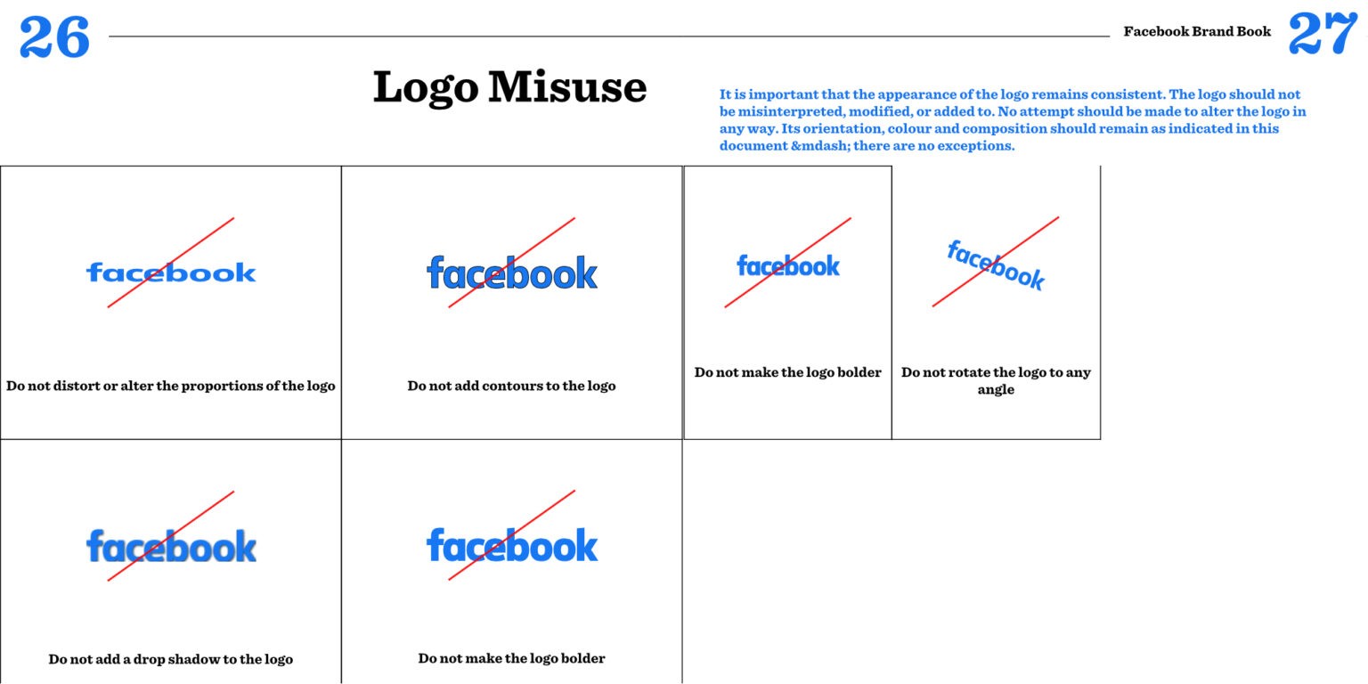 Facebook brand book - Gingersauce