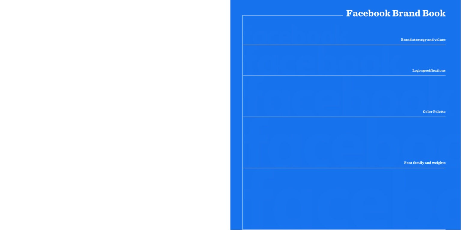 Facebook brand book - Gingersauce