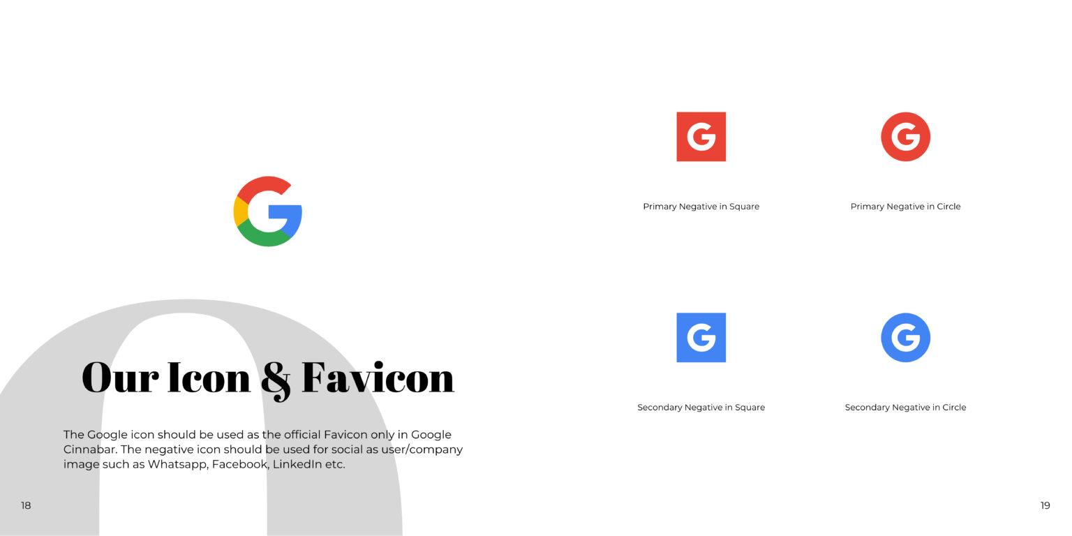 Google Brand Book By Gingersauce