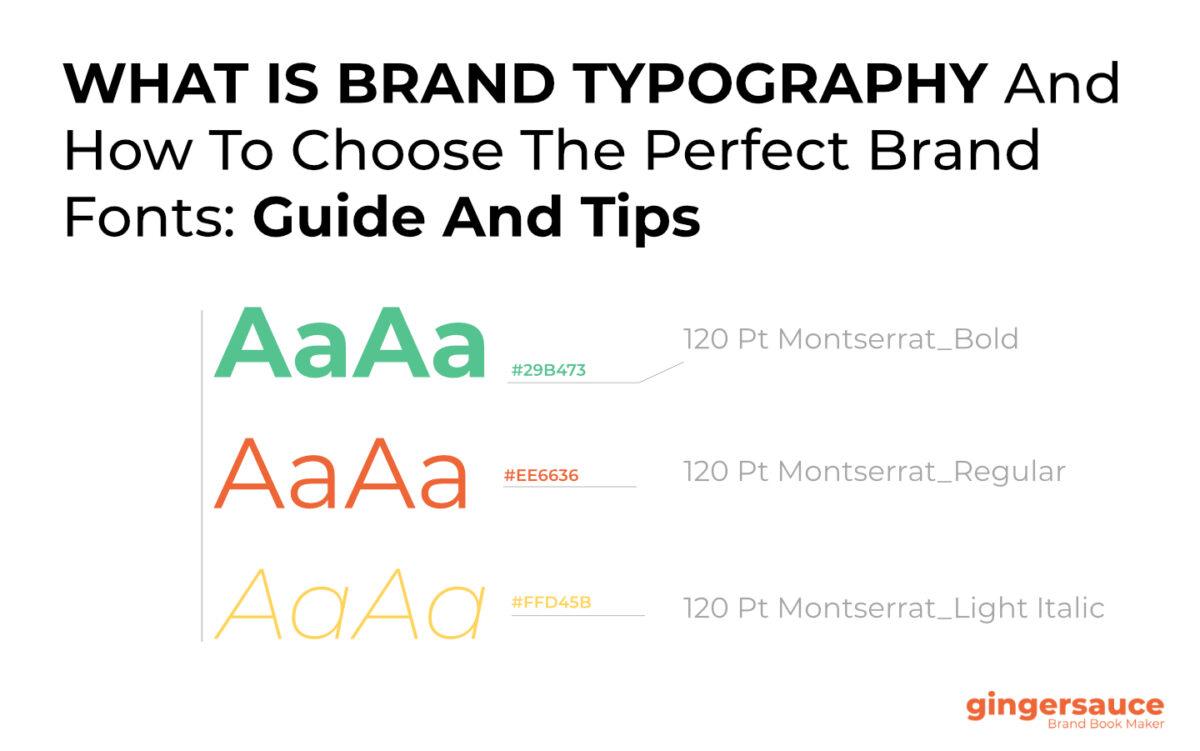 What Is Brand Typography And How To Choose The Perfect Brand Fonts