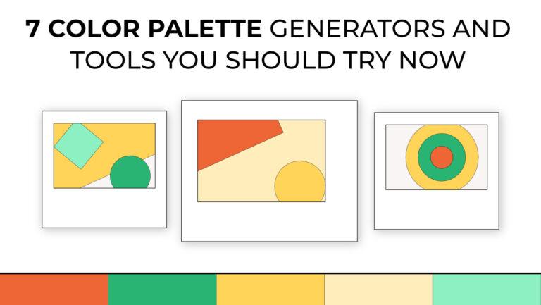 7 Color Palette Generators And Tools You Should Try Right Now - Gingersauce